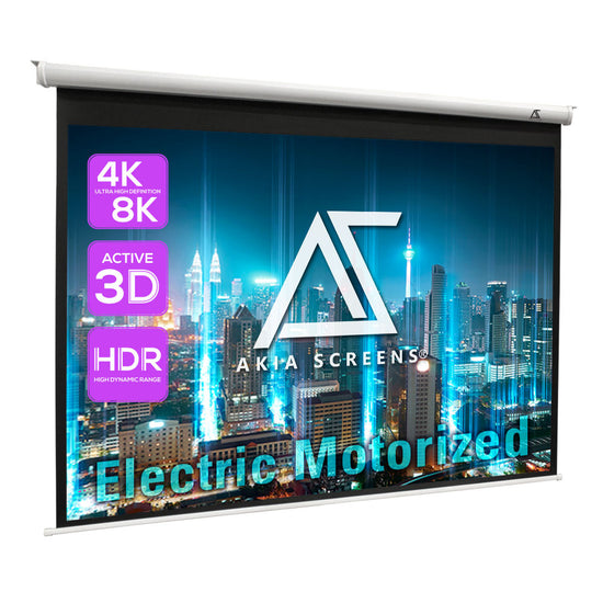 Electric Motorized Projector Projection Screen – Akia Screens